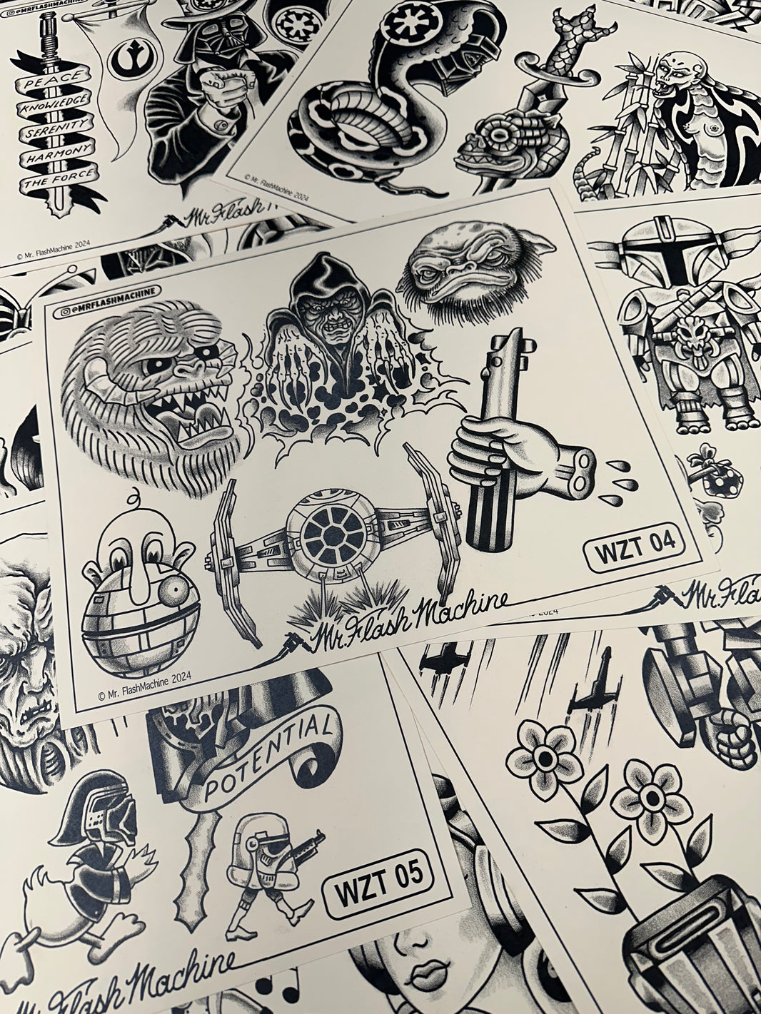 Tattoo Flash – Mr. FlashMachine