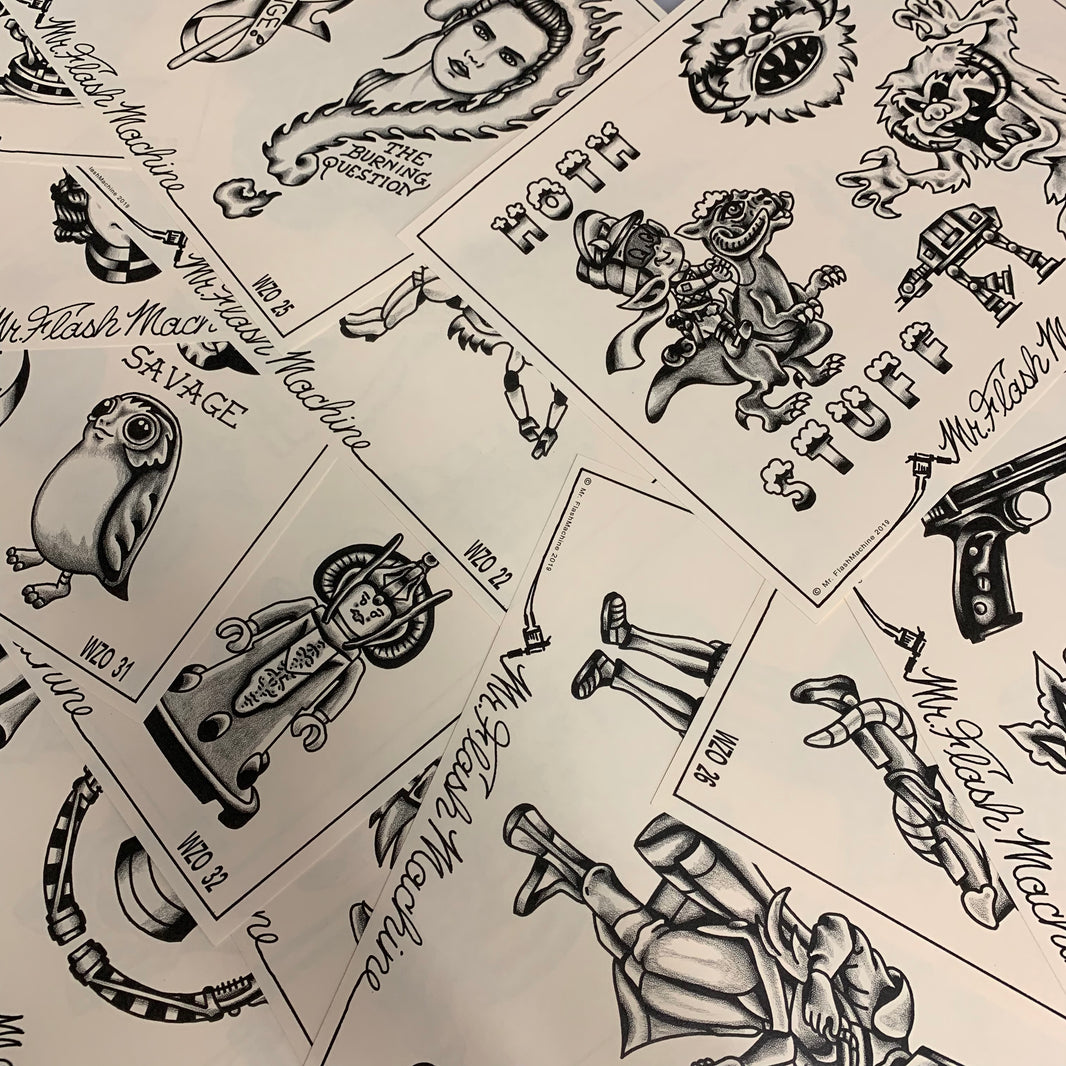 Tattoo Flash – Mr. FlashMachine